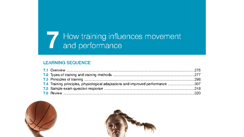 C07 How Training Influences Movement & Performance: A Comprehensive ...