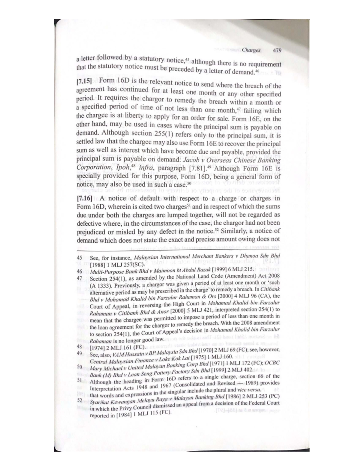 Charges and Statutory Notices: Understanding Forms 16D and 16E - Studocu