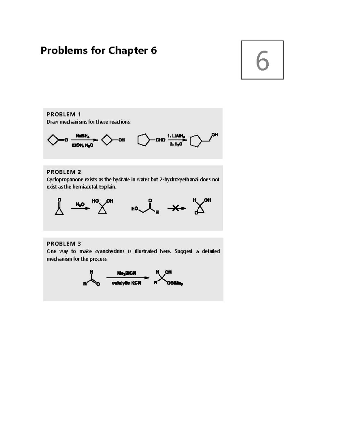 Organic Chemistry Ch6 Problems & Mechanisms - Clayden 2e - Studocu