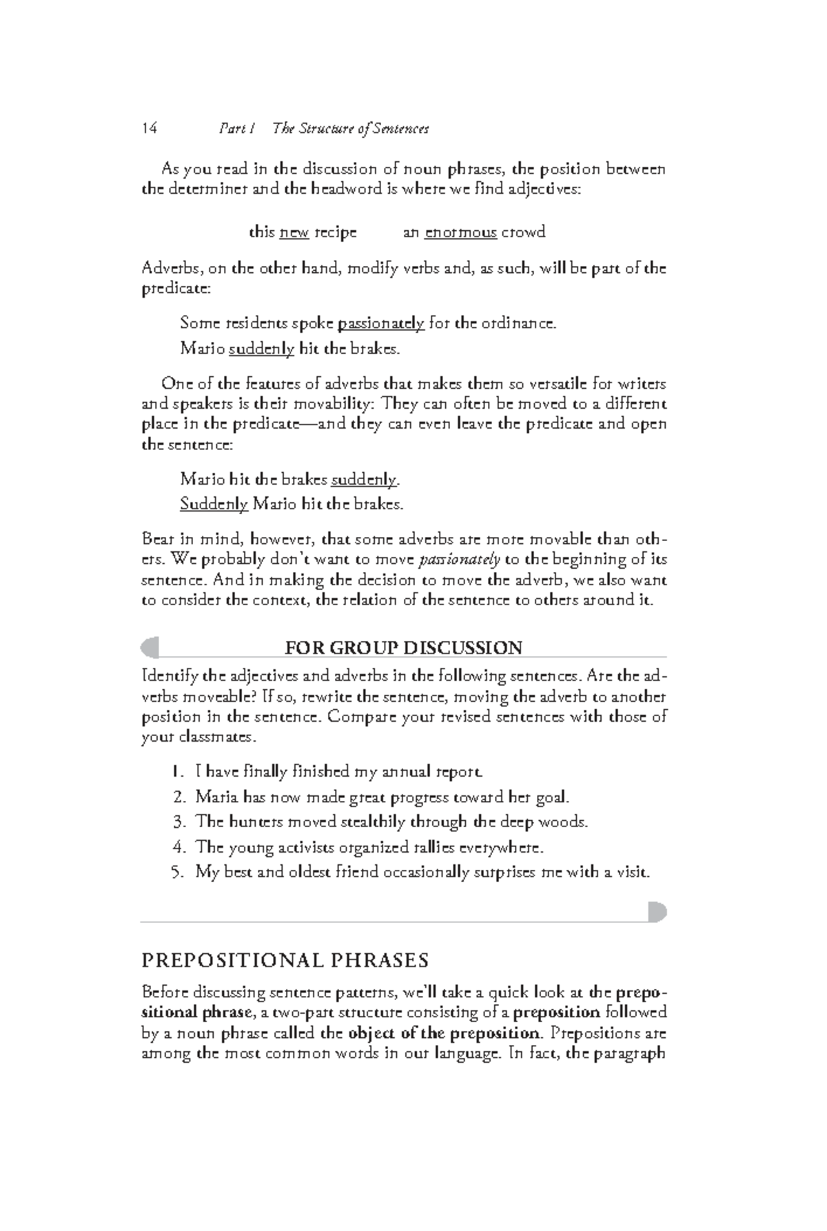 ELAN 210 Lecture: Understanding Adjectives and Adverbs in Sentences ...