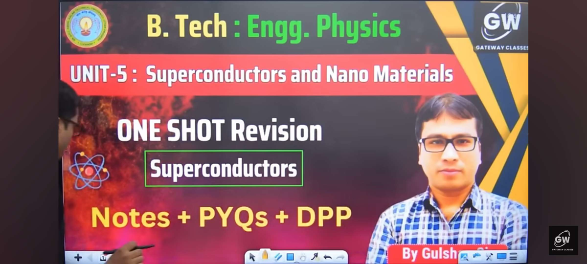 Unit 5 Superconductors & Nano Materials Notes - Engg Physics - Studocu