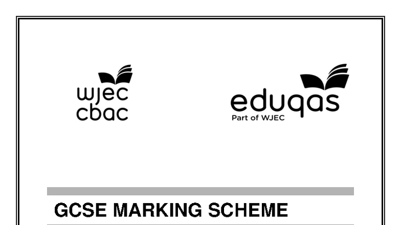 June 2023 Higher paper 1 mark scheme - GCSE MARKING SCHEME SUMMER 2023 ...