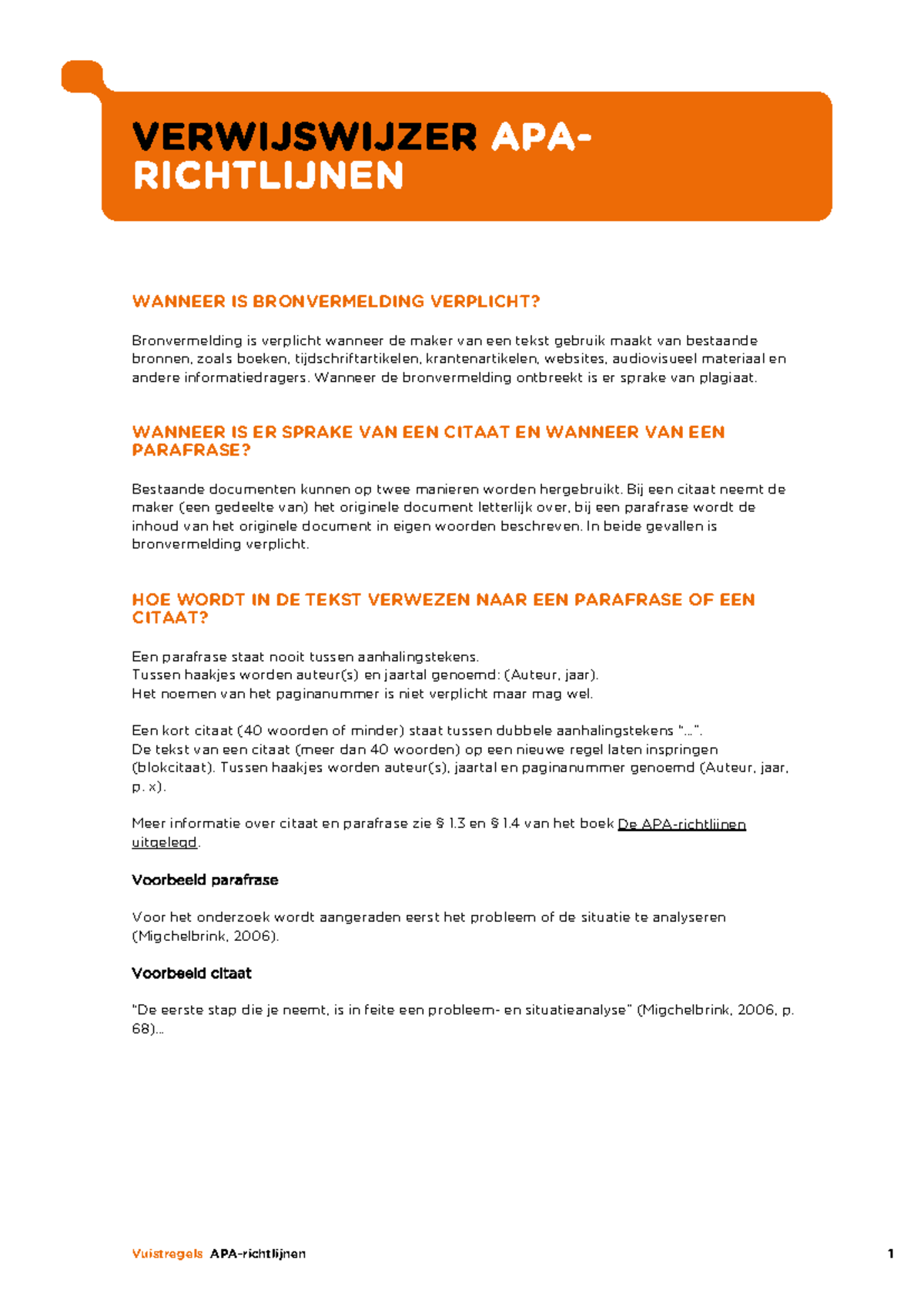 APA Richtlijnen: Essentiële Vuistregels en Bronvermelding - Studeersnel