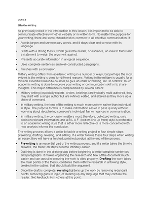 Warfighting sgts course - MCDP 1: WARFIGHTING MCDP 1, Warfighting ...