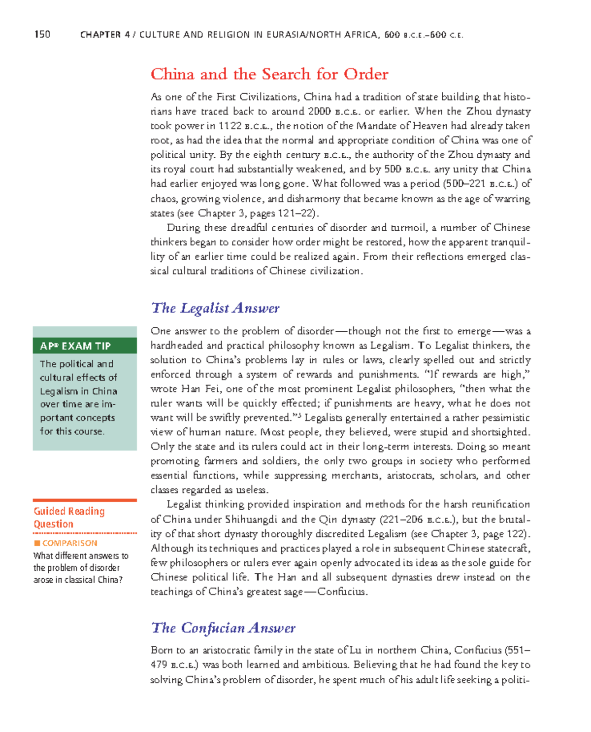 CHAPTER 4: THREE CHINESE PHILOSOPHIES - CULTURE & RELIGION IN AFRICA ...