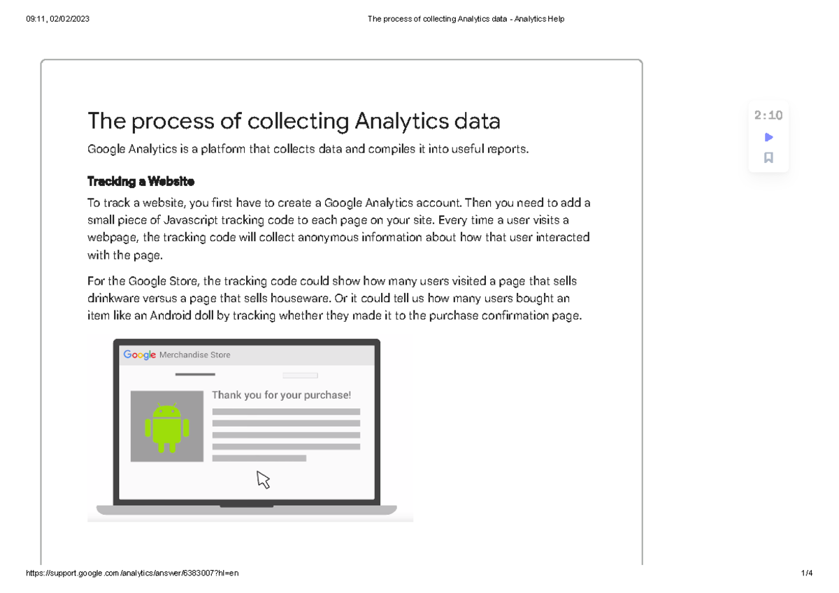 The process of collecting Analytics data - Analytics Help - The process of collecting Analytics ...