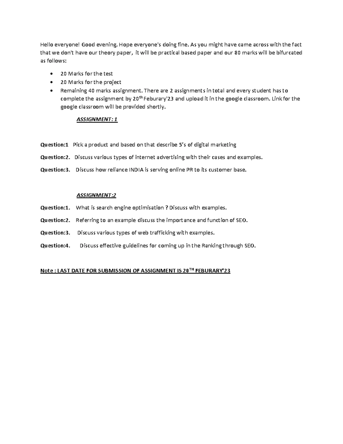 Module 4 Social media marketing assignment - Assignment: Marketing ...