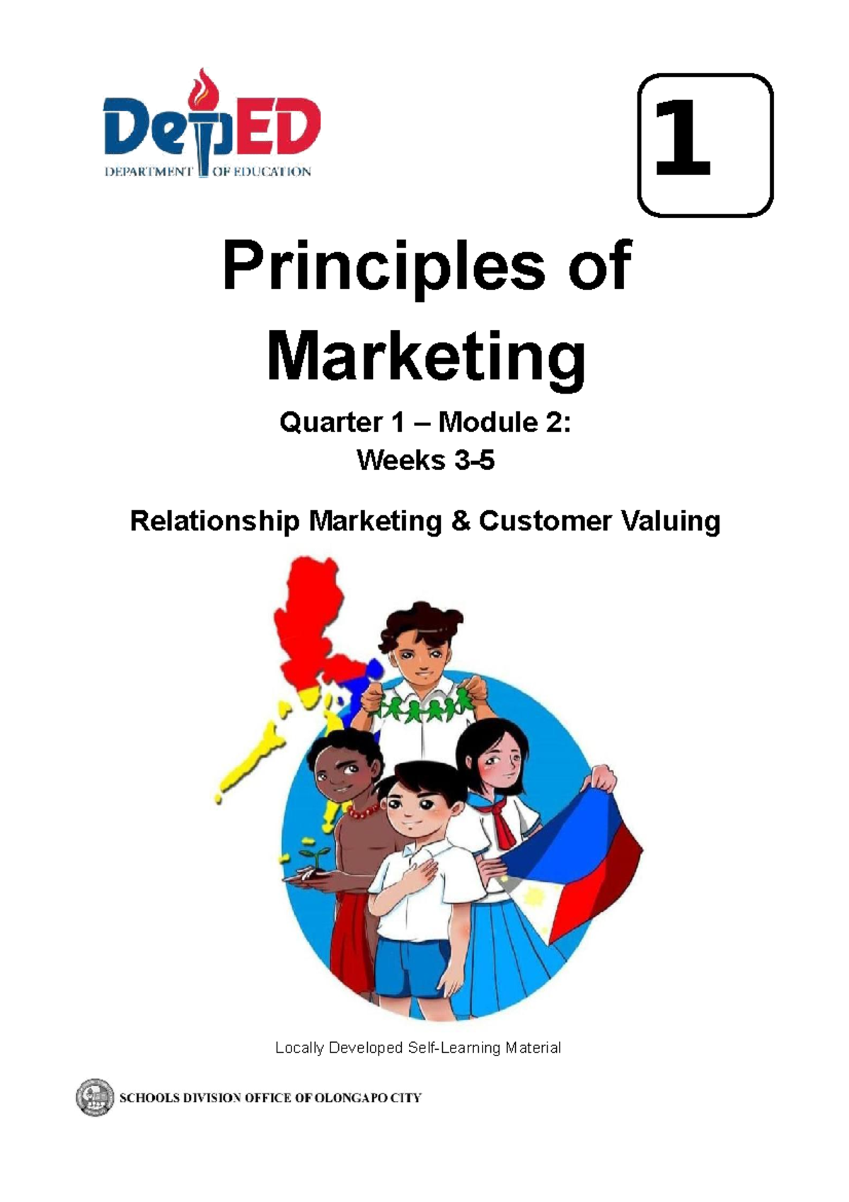 PM module 2 Final - Principles of Marketing Quarter 1 – Module 2: Weeks ...