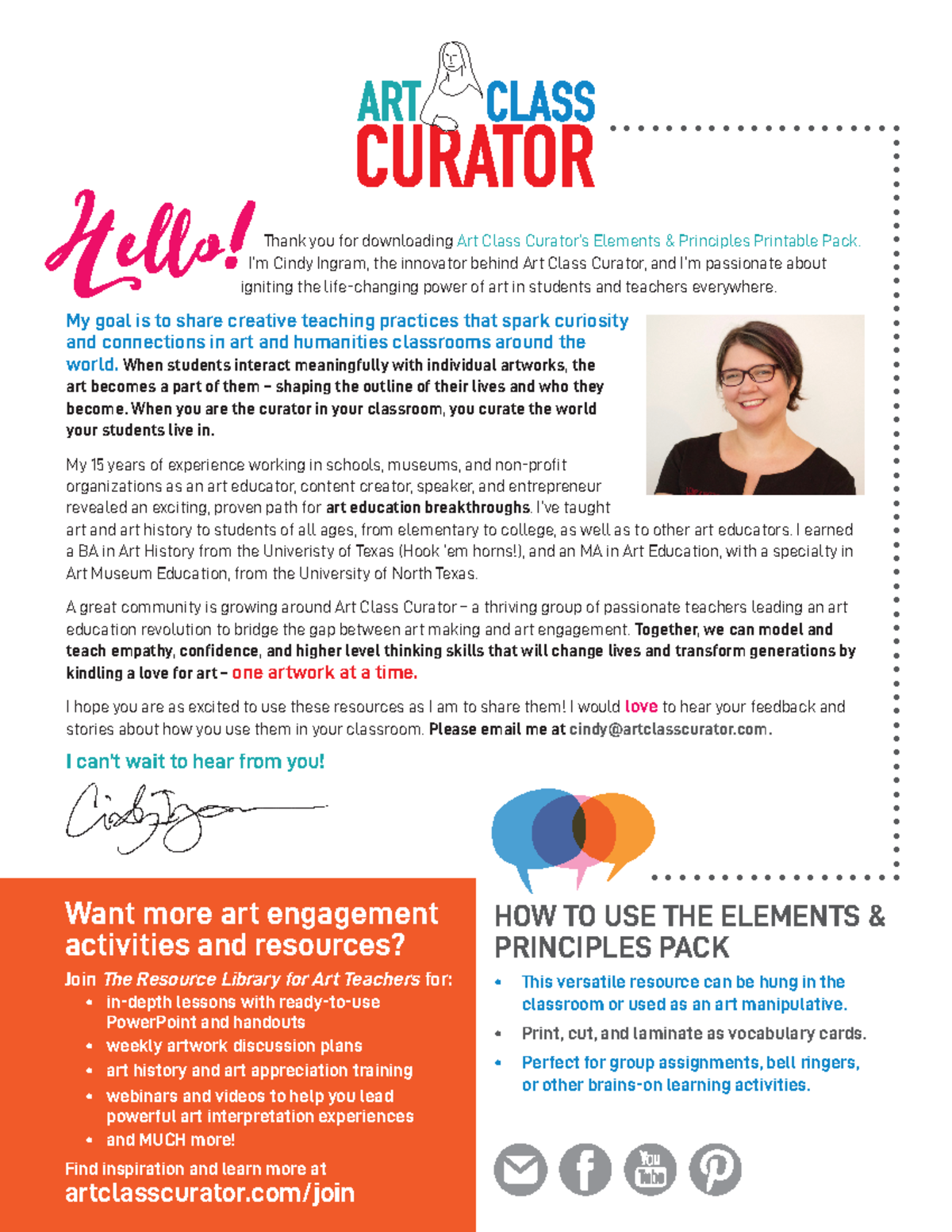 Elements & Principles of Art: A Comprehensive Guide for Educators - Studocu