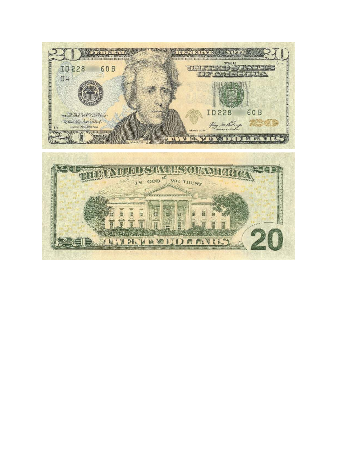 20 FEDERAL RESERVE DRIVE NOTE 20 C 159 ID228 60 B D4 100m - Studocu