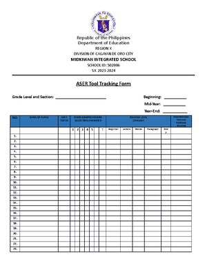 4th Quarter NSED Narrative Report - Republic of the Philippines ...