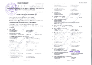 SFH Questions With Answers - MCQ Pattern Questions for Practice with ...
