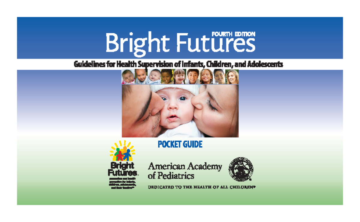 BF4 Pocket Guide: Health Supervision Guidelines for Children ...