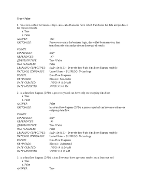Chapter 08 User Interface Design MCQ - True / False An interface ...