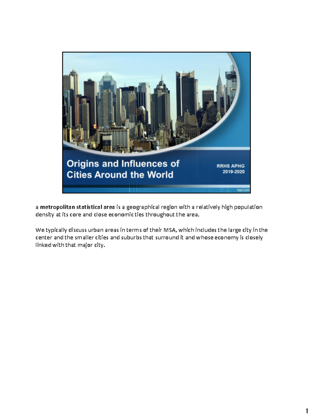 Urban Evolution: A Study of City Development and Migration Patterns - a ...