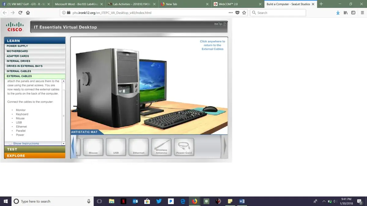 Assembling a Virtual Computer Lab Instructions - IT Essentials - Studocu