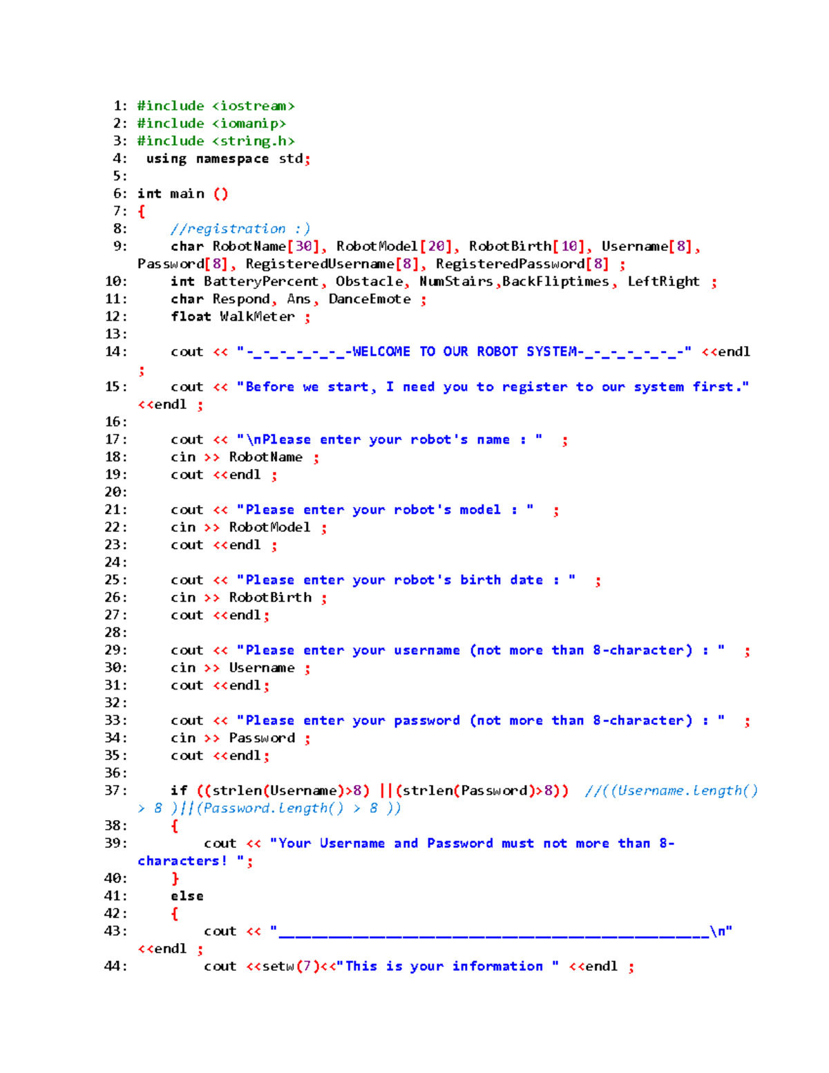 csc126toturialwork - 1: #include 2: #include 3: #include - Studocu