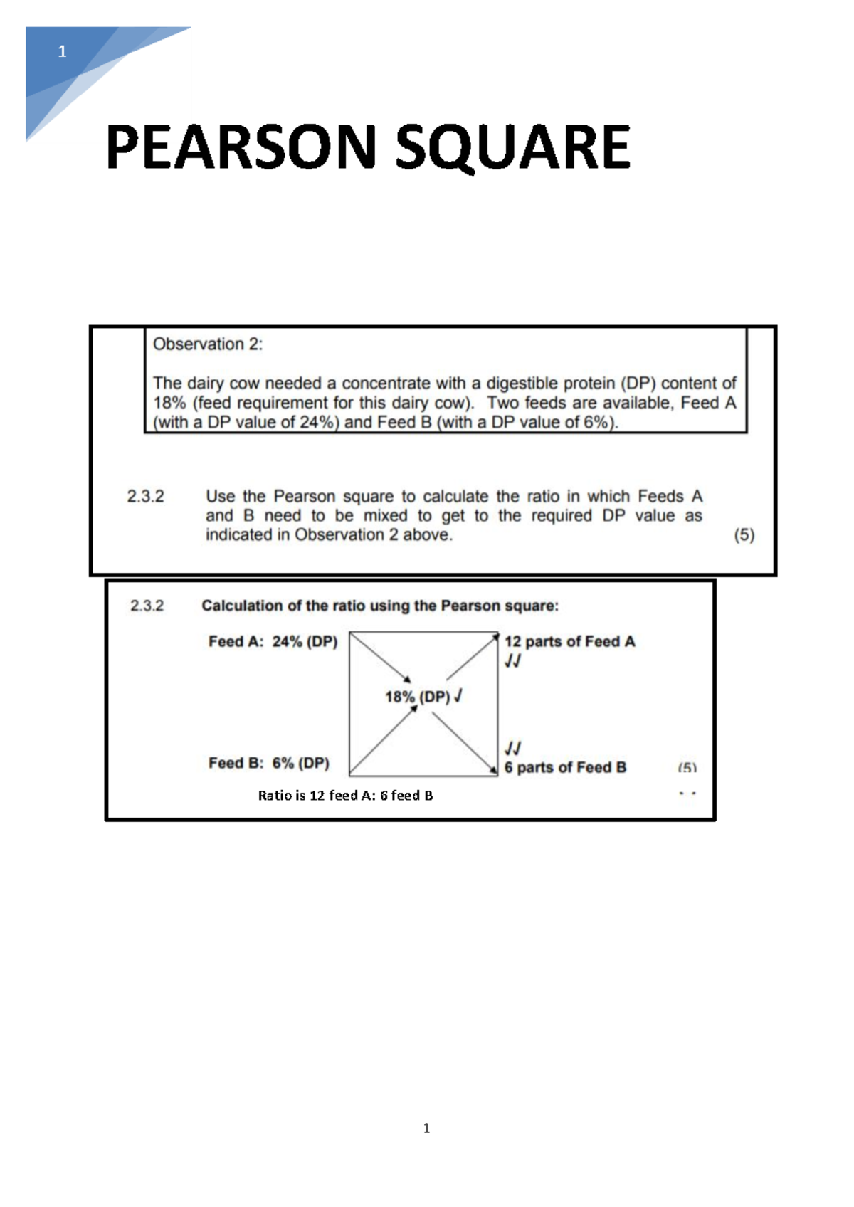 BCM AGRICULTURAL SCIENCES: Pearson Square Revision Notes - Studocu