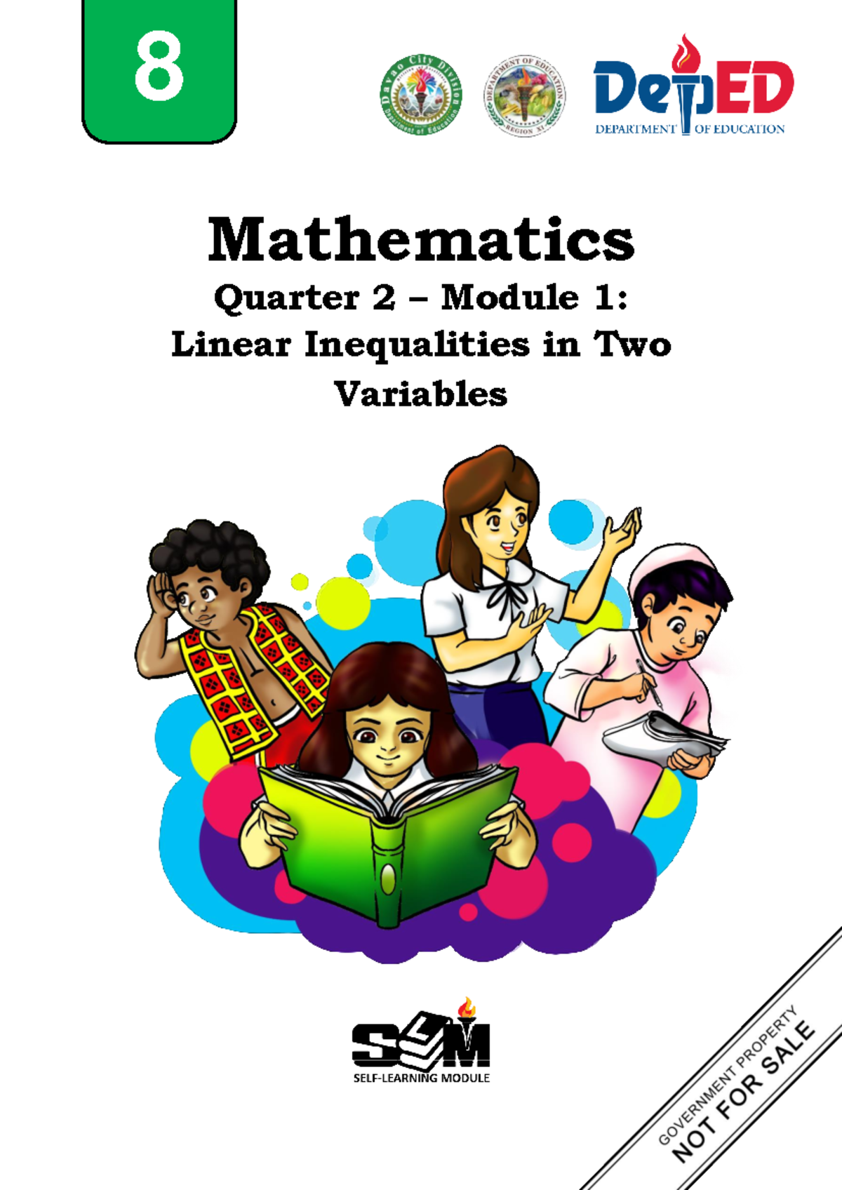 Q2 Mathematics 8 Module 1 - Mathematics Quarter 2 – Module 1: Linear ...