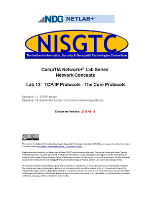 11.6.6 Lab - Calculate IPv4 Subnets - Objectives Part 1: Determine IPv4 Address Subnetting Part ...