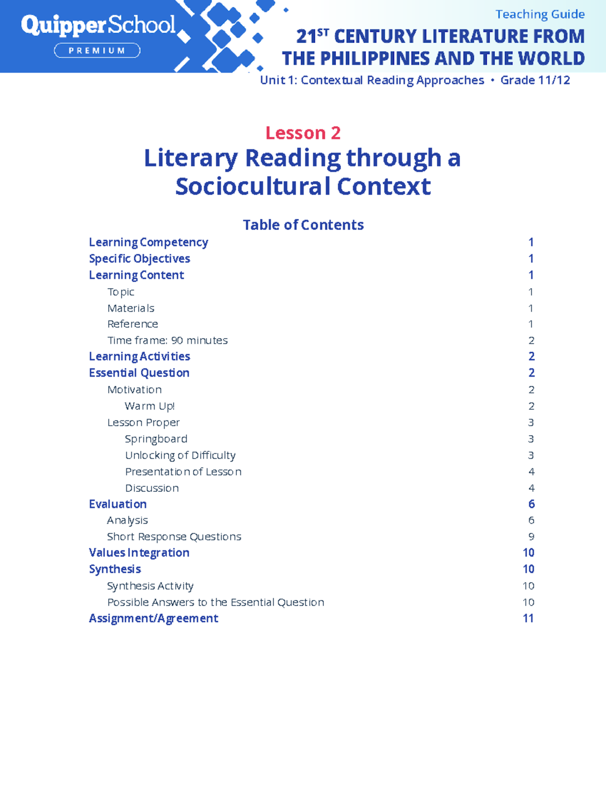 21-CLPW Final Exam: Literary Reading through Sociocultural Contexts ...