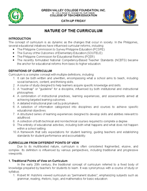 Sample English 4AS Detailed Lesson PLAN Students COPY - Green Valley ...