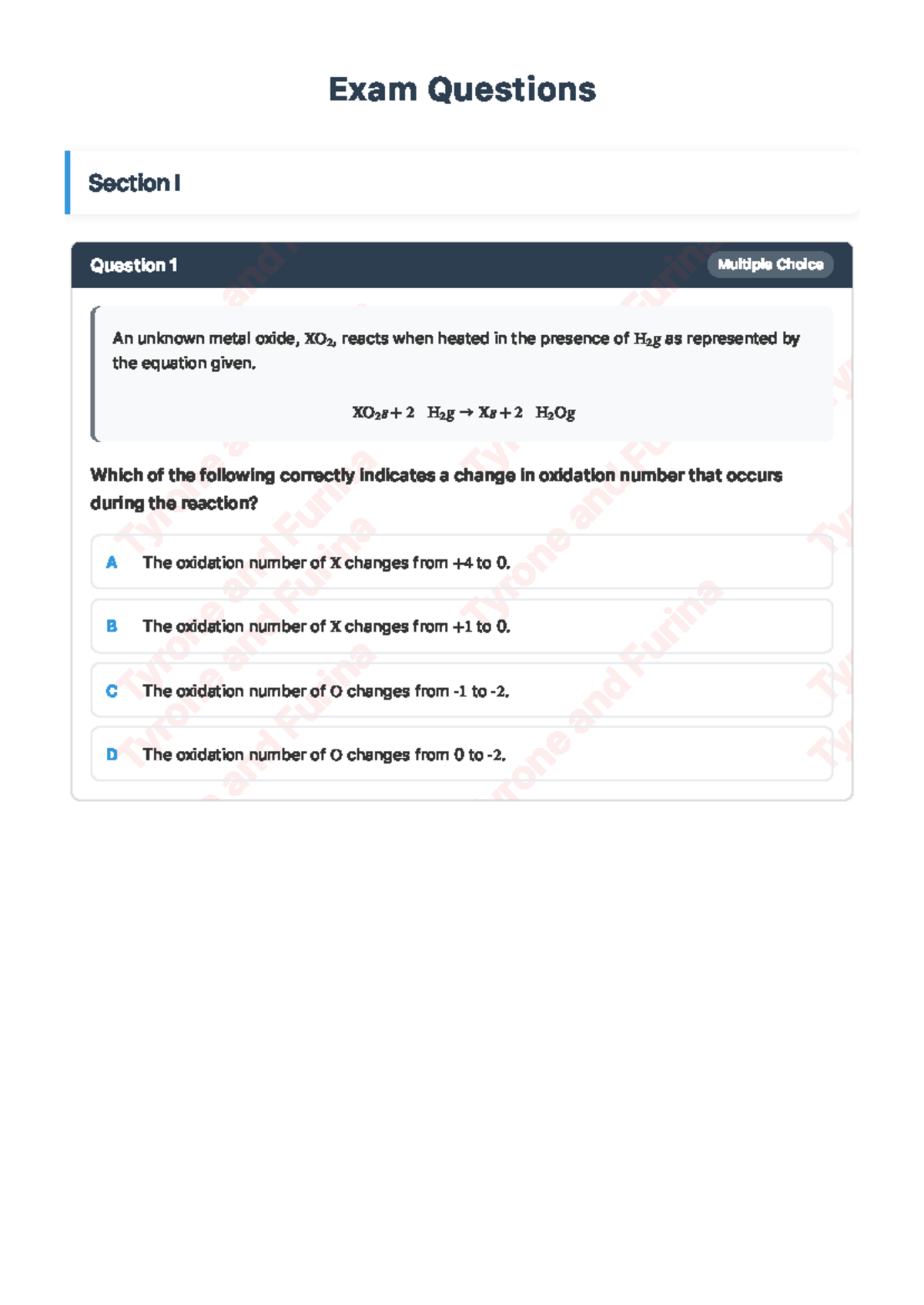2025 US Chem - AP Practice Test: Exam Questions & Answers - Studocu