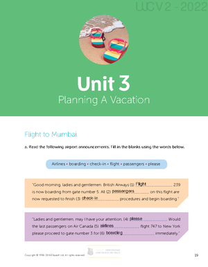Basic 3 Workbook Unit 6 - Ingles - Basic 3 Unit 6 Drama a. How well do you remember the radio ...