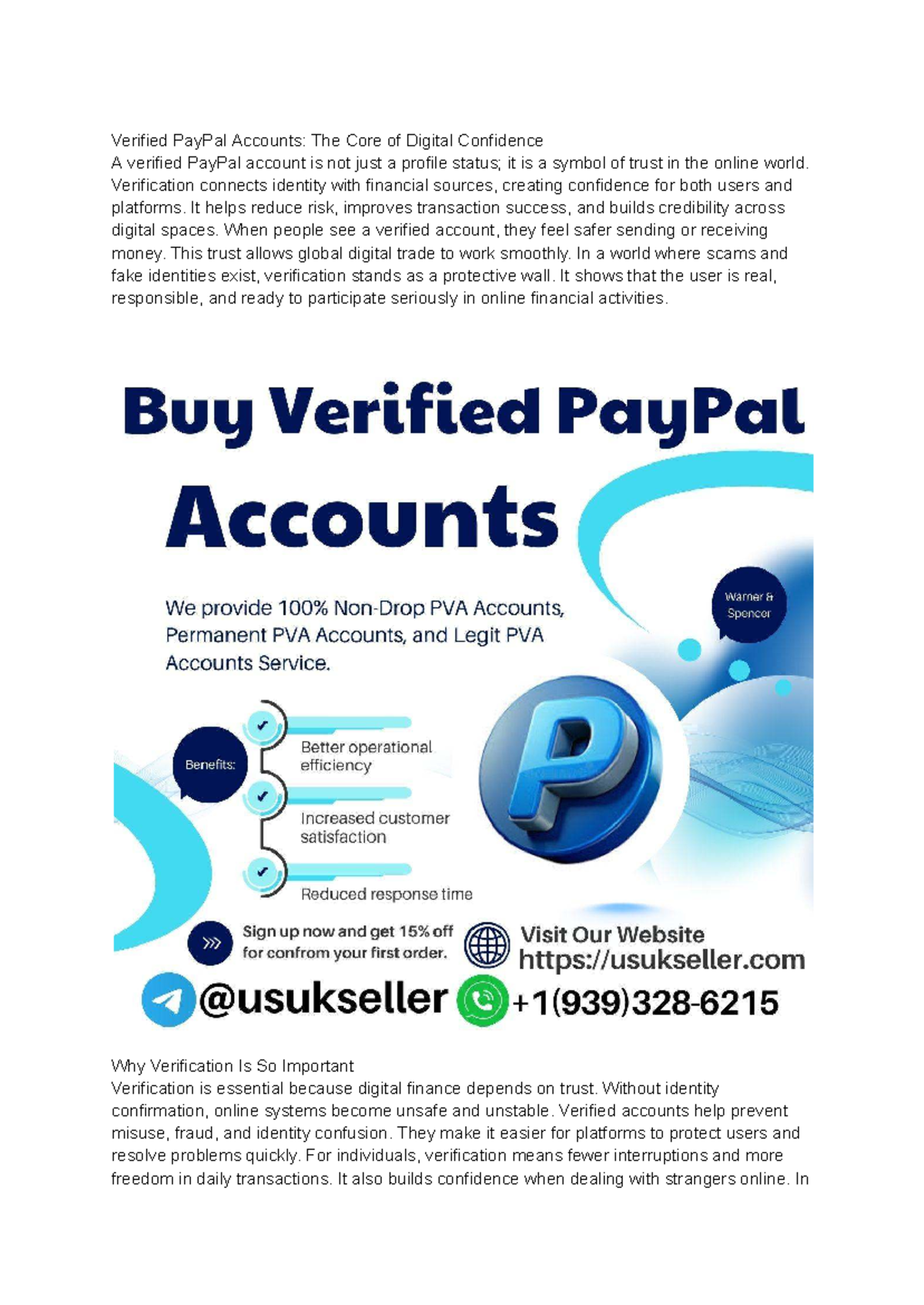 Top 4 Sites to Buy Verified PayPal Accounts for Global Trade - Studocu