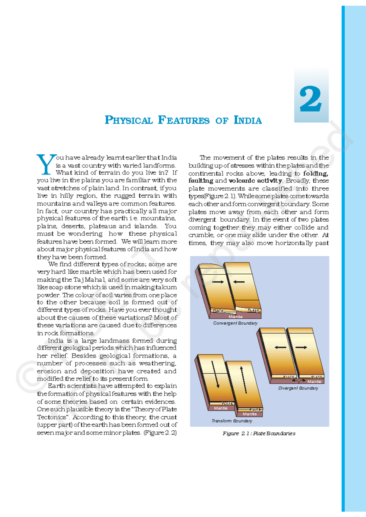 Geography of India: Physical Features & Plate Tectonics (Contemporary ...