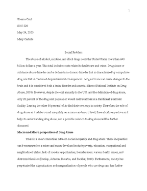 SOC-220 Social Change Process Worksheet - SOC-220: Social Change ...