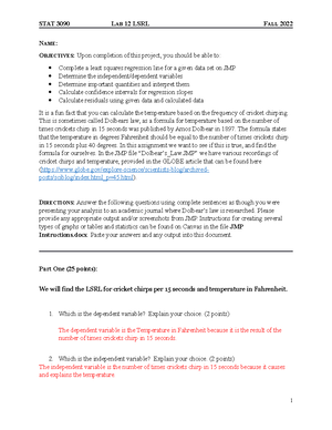 STAT Section 2 Lab - Lab 2 Key - QUALITATIVE AND QUANTITATIVE DATA ...