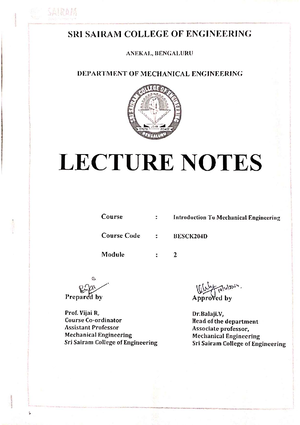 COA 3RD SEM module 1 - notes of coa - BEC306C - Computer Organization ...