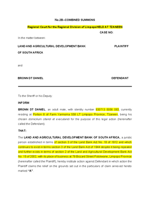 [Solved] Interpleader notice template in terms of rule 58 of uniform ...