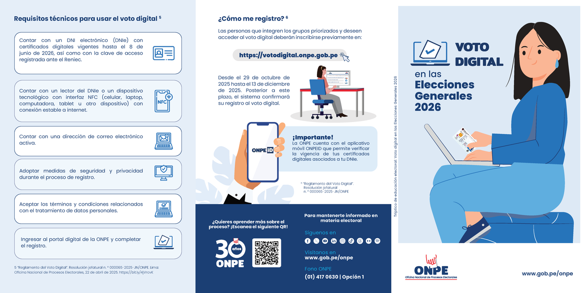 Voto Digital 2026: Guía para las Elecciones Generales 2026 - Studocu