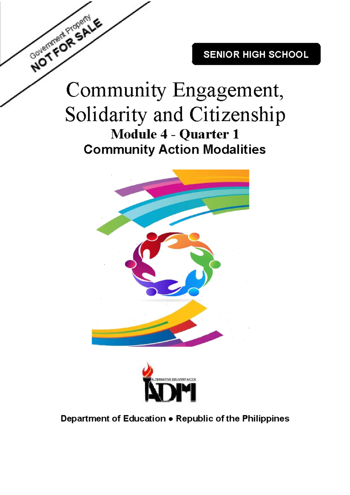 Scribd - slm - Community Engagement, Solidarity and Citizenship Module ...