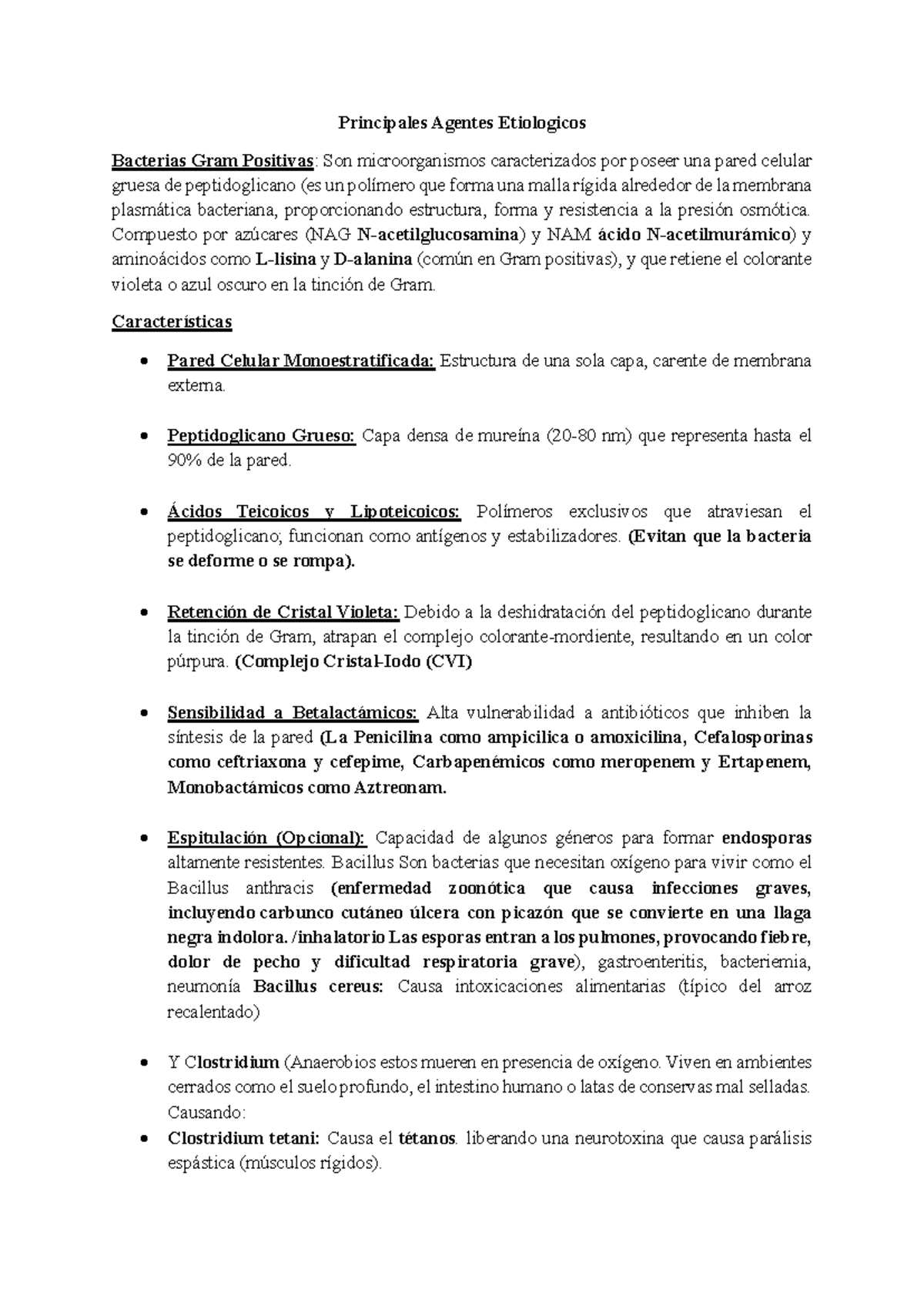 Agentes Etiológicos de Bacterias Gram Positivas: Características y ...