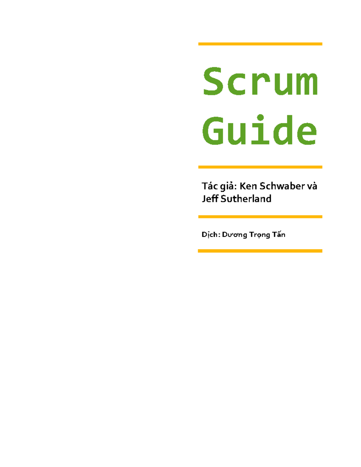 Hướng Dẫn Scrum Bản Việt Hóa (Beta) - Ken Schwaber & Jeff Sutherland ...