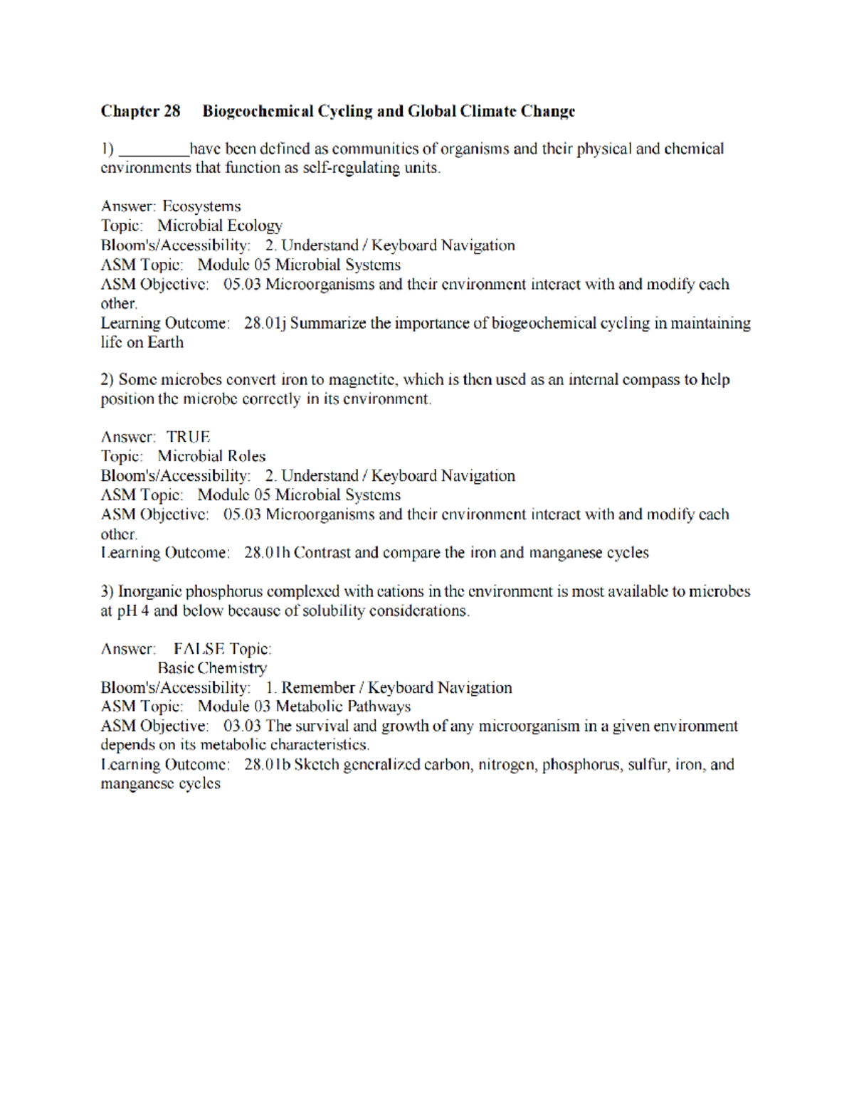 Chapter 28: Biogeochemical Cycling & Climate Change - Microbial Ecology ...