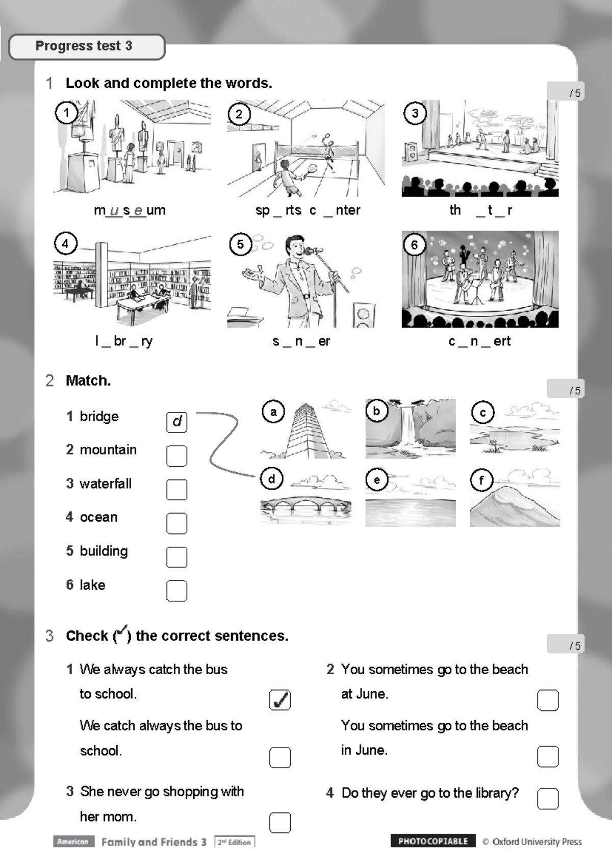 Ct Progress 3 - Test Prep: Vocabulary & Sentence Structure - Studocu