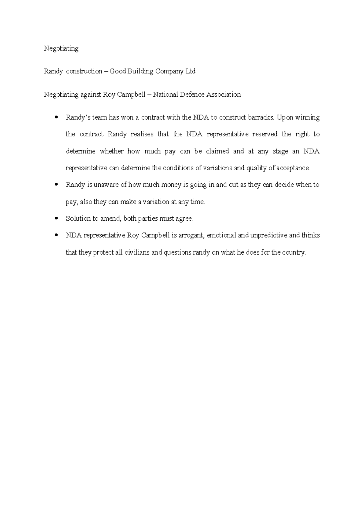 Negotiation Scenarios - Understanding Different Types of Negotiations ...