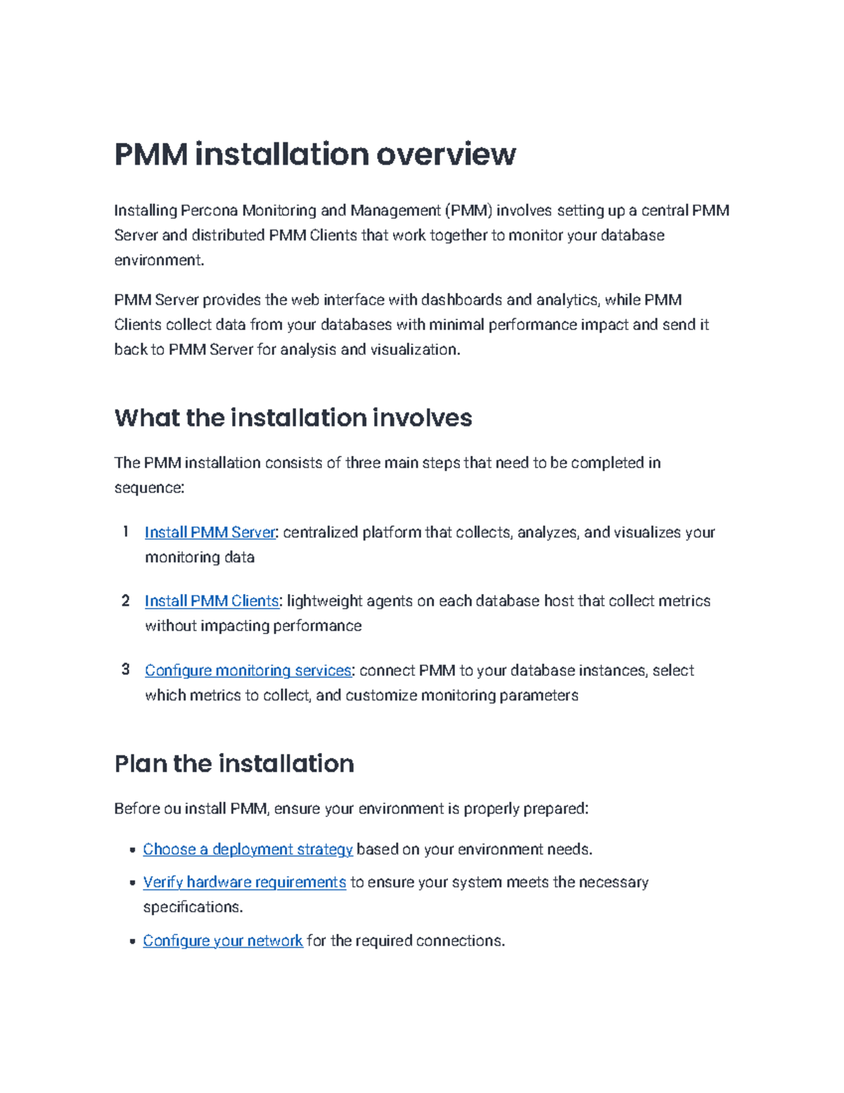 PMM Installation Overview: Setting Up Percona Monitoring & Management ...