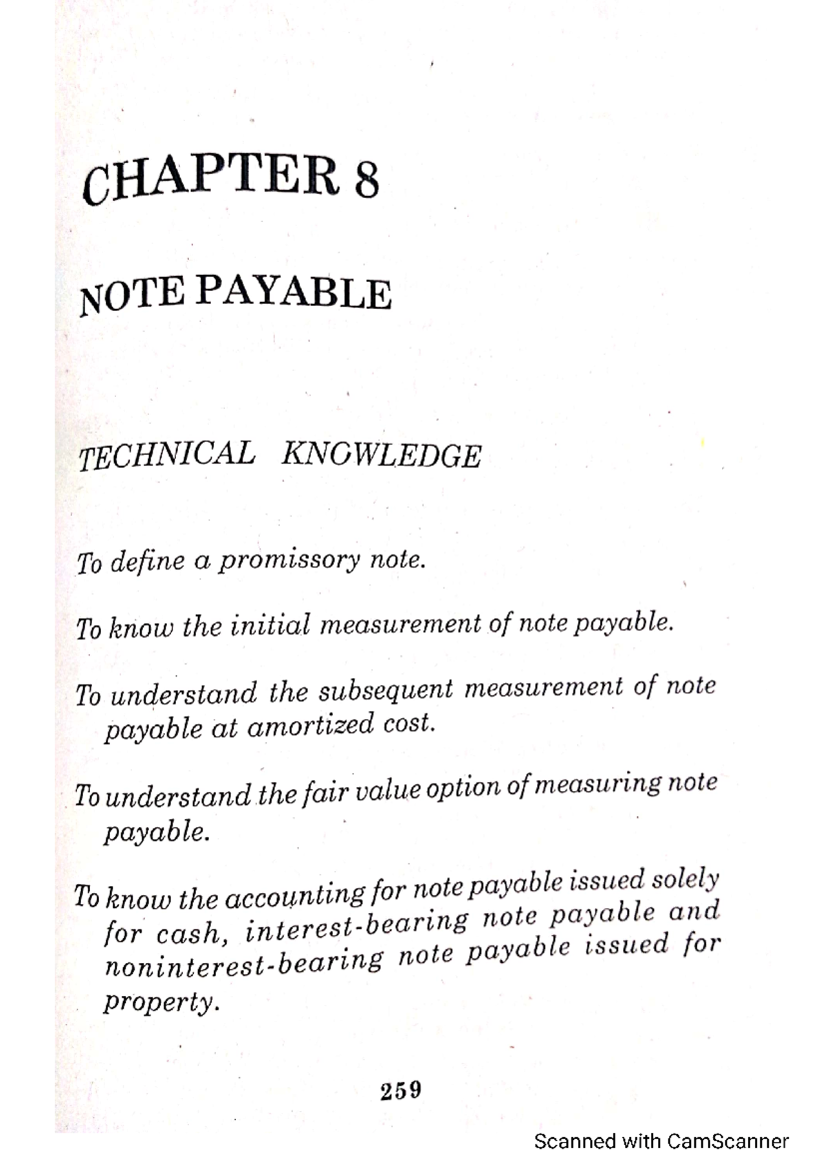 Intermediate Accounting 2: Chapter 8 Notes on Notes Payable - Studocu
