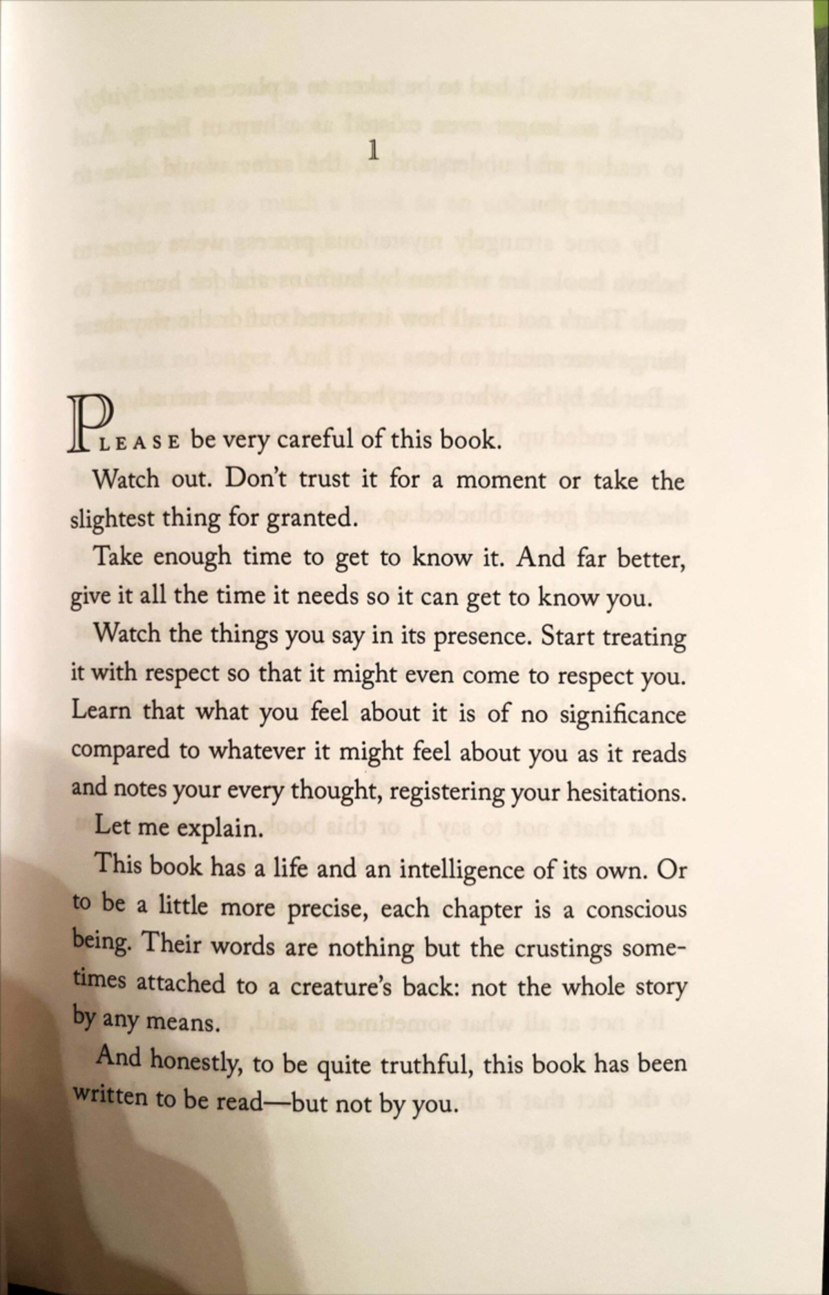 PE A s E: A Deep Reflection on the Nature of Books and Life - Studocu