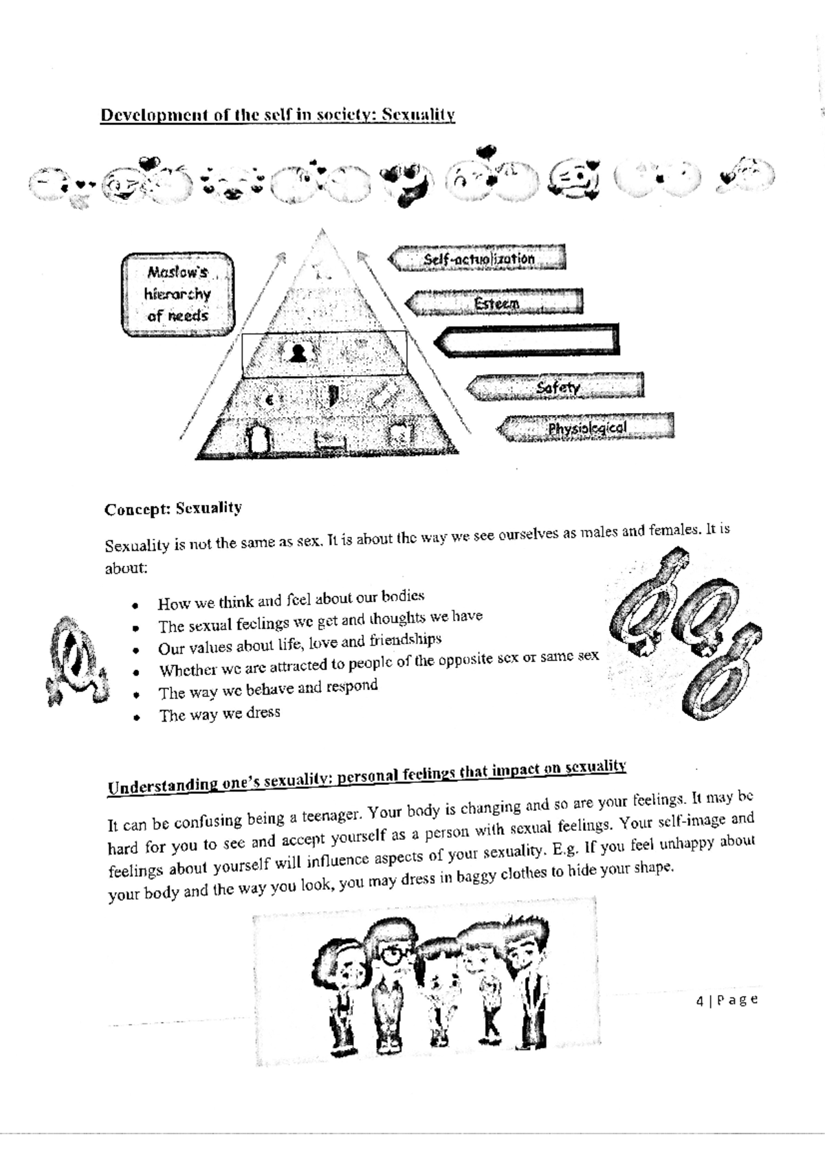 Grade 9 - Life Orientation: Understanding Sexuality and Identity - Studocu