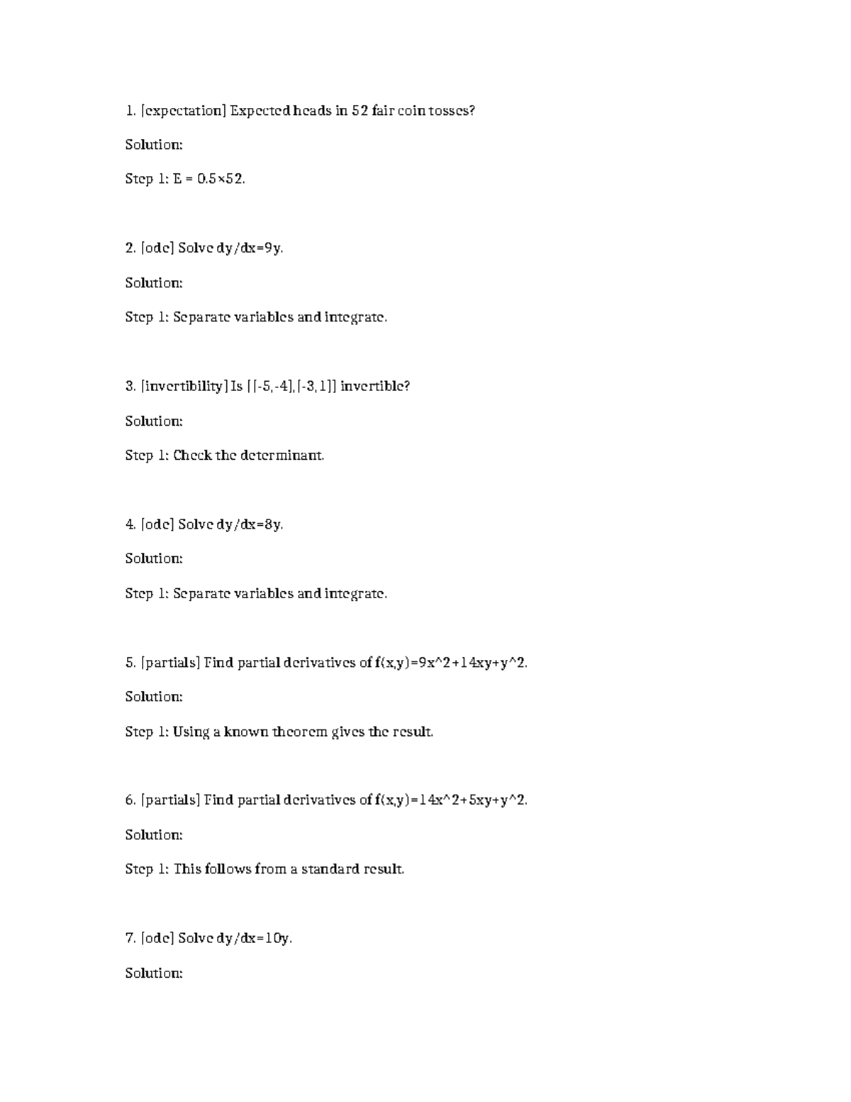 Math 1317 4213 86 - Solutions to Coin Tosses & Derivatives - Studocu