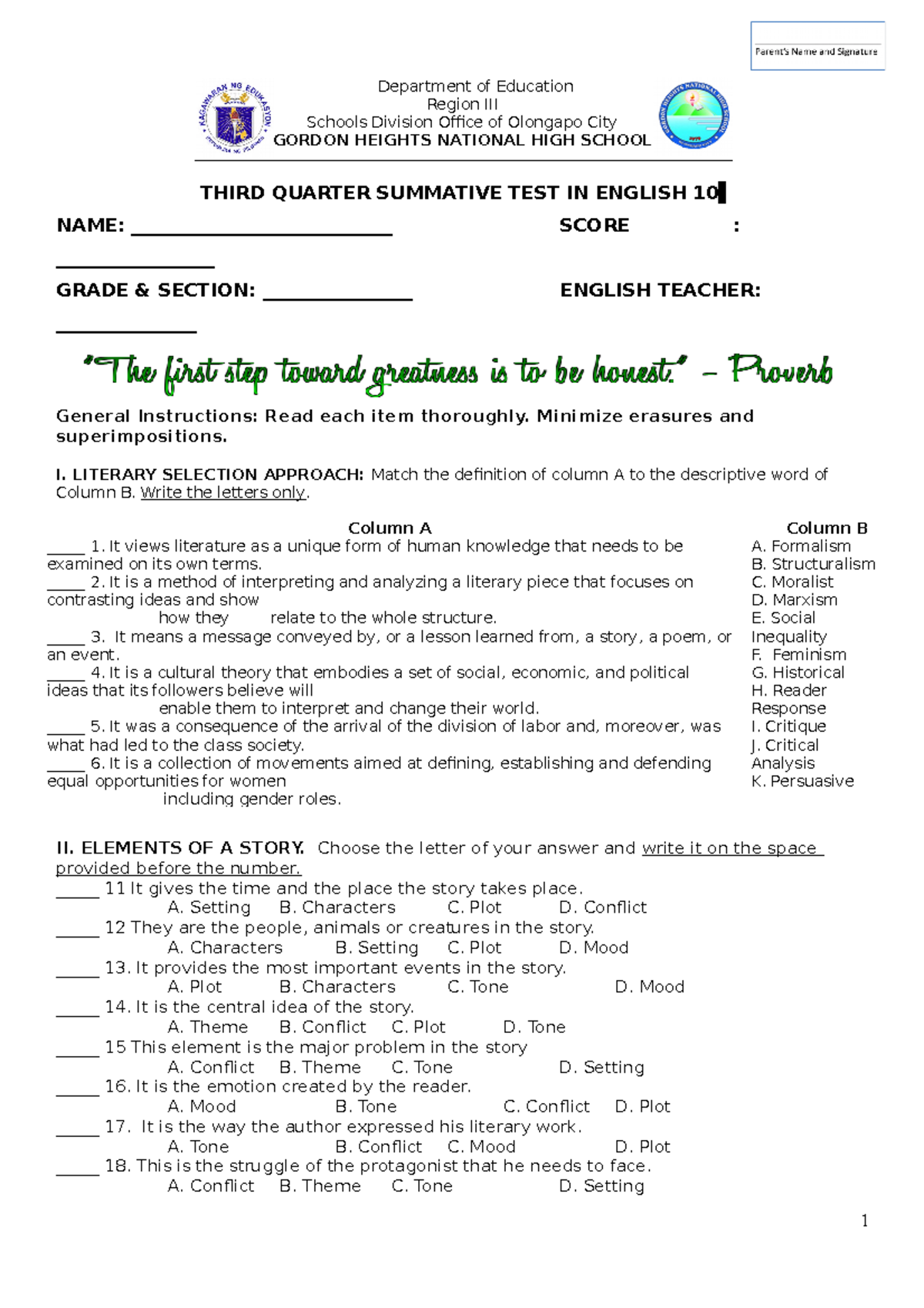 Q3 - Summative TEST - Grade 10 ACTIVITY-SHEET-GRADE-10_Q4_MELC-1.docx ...