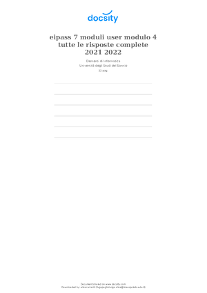 Modulo 3 - Eipass 7 moduli User - In Google Calendar è possibile programmare un’attività? Sì ...