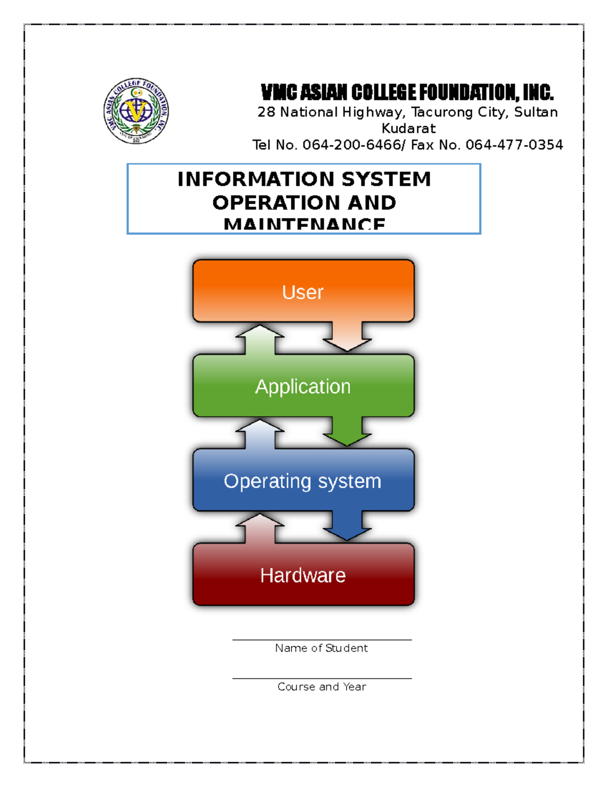 Management Information System (MIS) Operations & Maintenance Overview ...