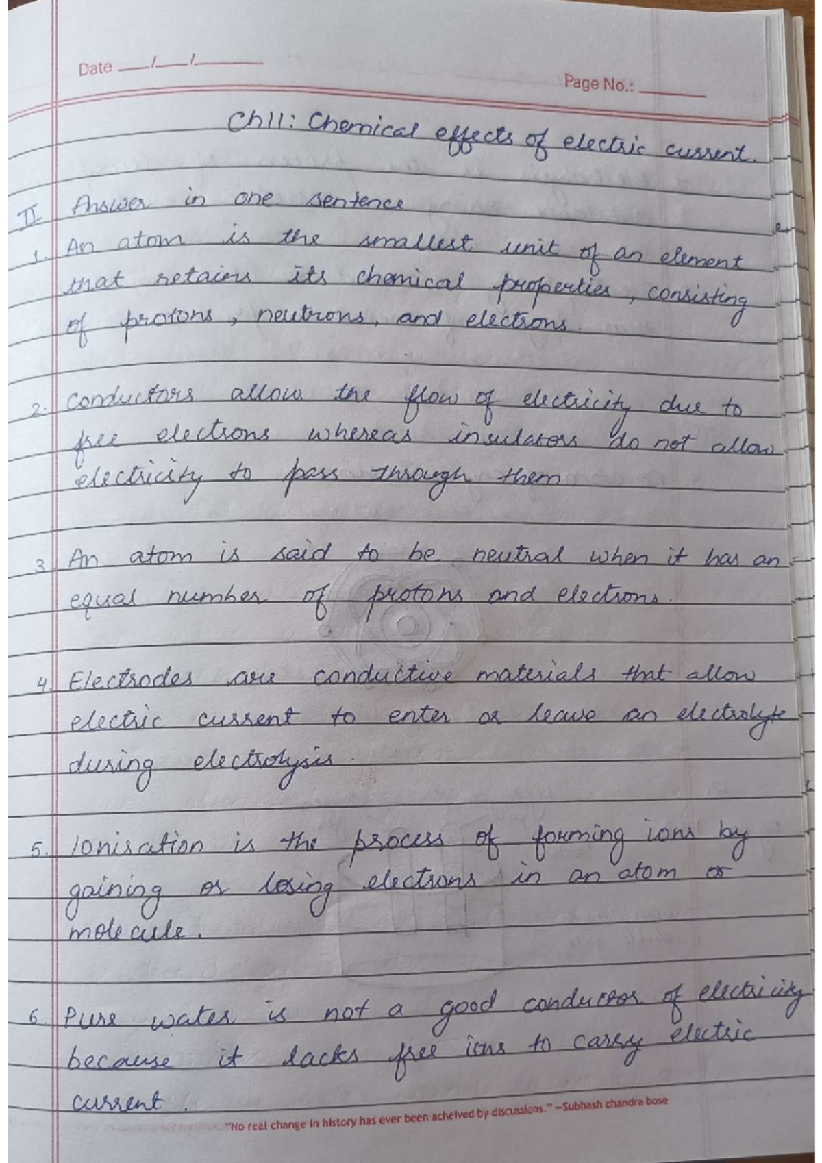 Chil: Chemical Effects of Electric Current - Key Concepts and ...